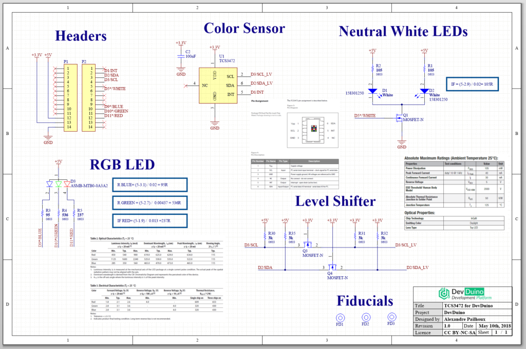 Color Sensing Module – DevDuino