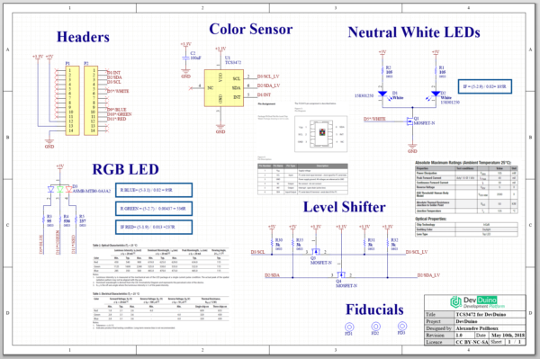 Color Sensing Module – DevDuino